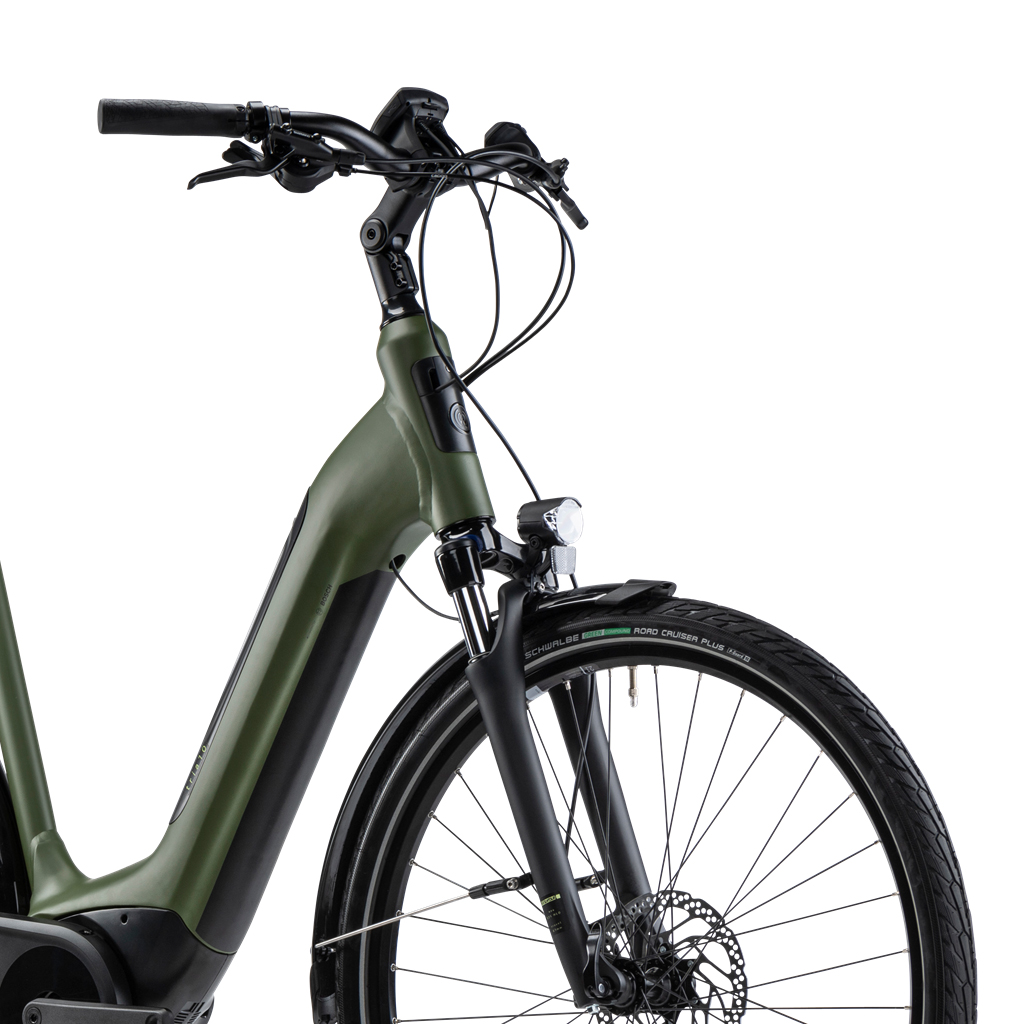 Rower elektryczny WINORA Tria 10 Low Zielony - Wrosport.pl